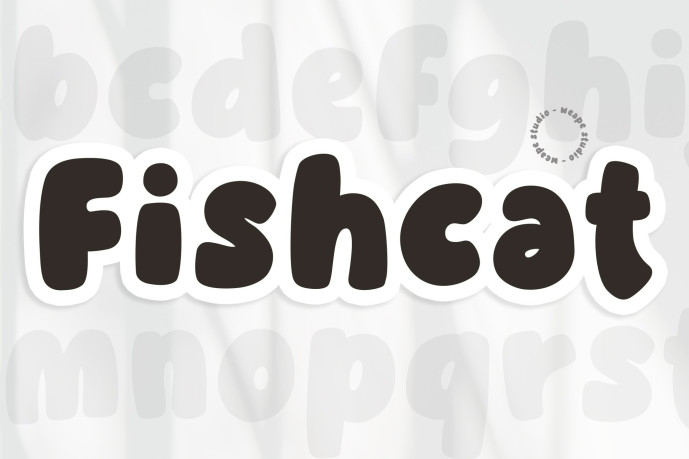 Fishcat - Bouncy Font - Free Font
