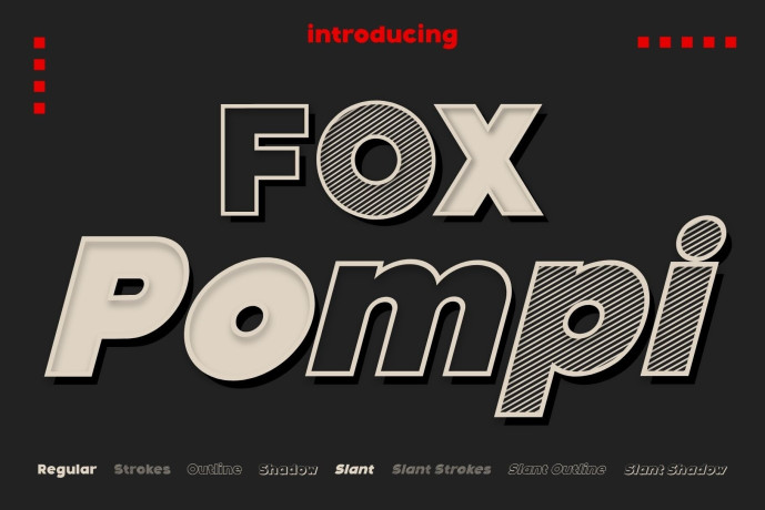 Fox Pompi Font - Free Font