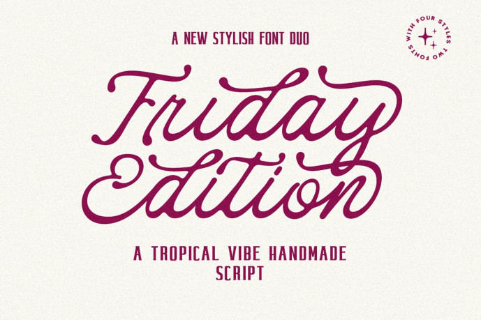 Friday Edition Handwritten Font - Free Font