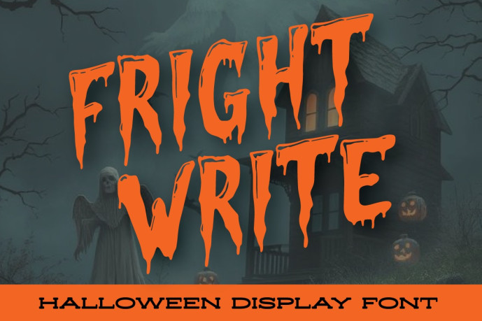 Fright Write Font - Free Font