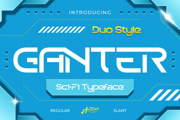 Ganter Sans Serif Font - Free Font