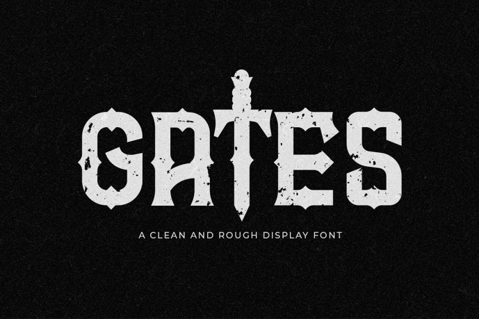 Gates - Display Font - Free Font