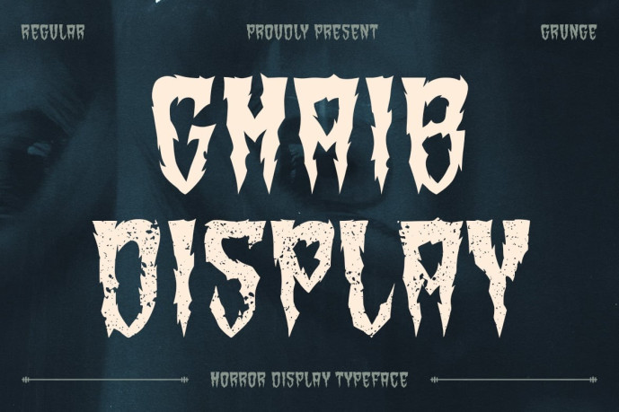 Ghaib Display Font - Free Font
