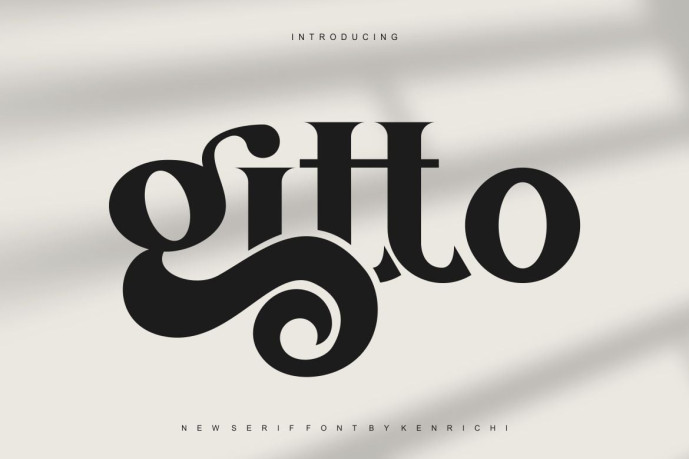 Gitto Serif Font - Free Font