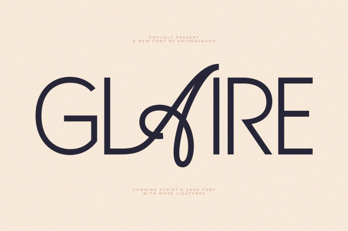 Glaire Combined Font - Free Font