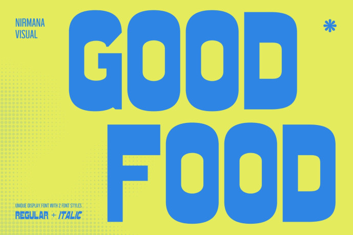 Good Food - Branding Logo Font - Free Font