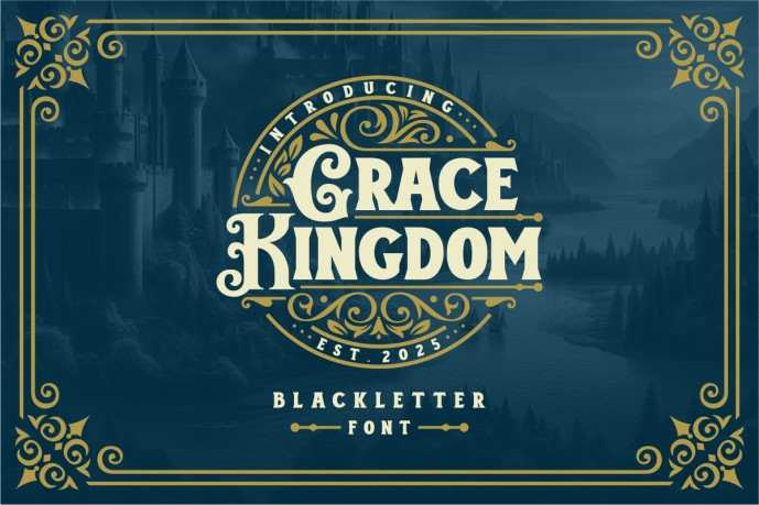 Grace Kingdom Display Font - Free Font