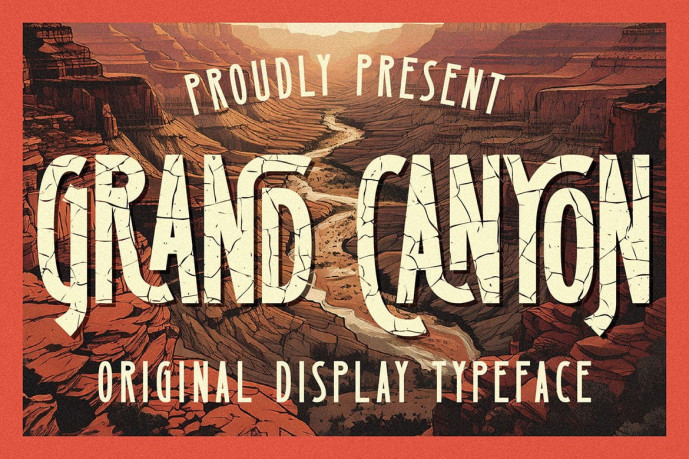 Grand Canyon Display Font - Free Font