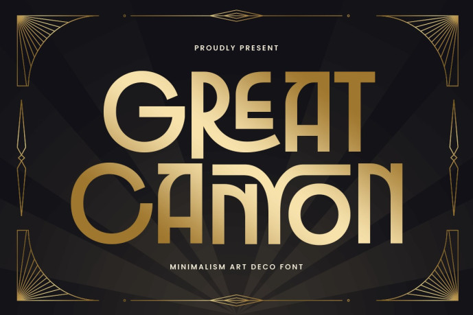 Great Canyon Sans Serif Font - Free Font
