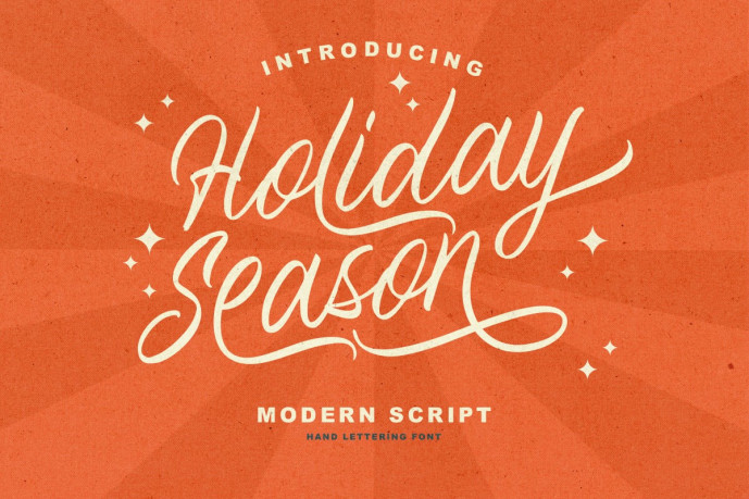 Holiday Season Script Font - Free Font