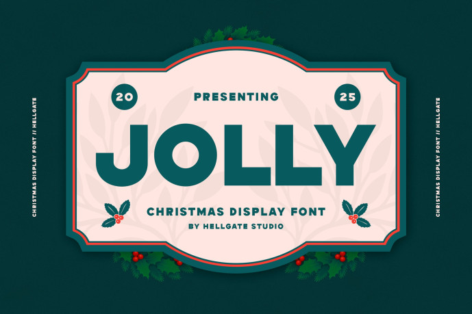 Jolly Christmas Display Font - Free Font