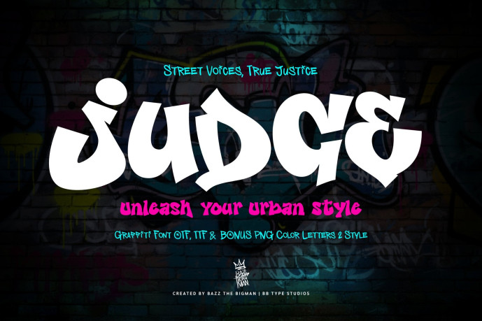 Judge Display Font - Free Font