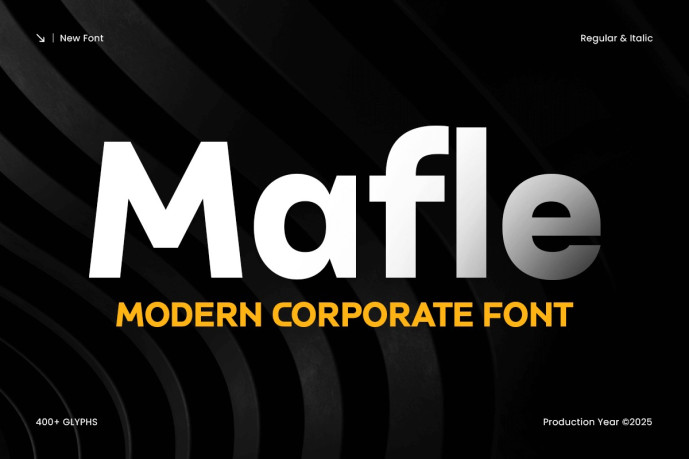 Mafle - Modern Corporate Font - Free Font