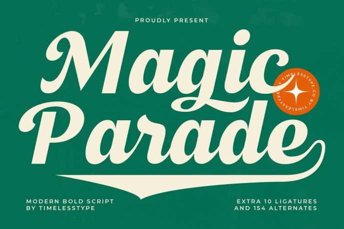 Magic Parade - Script Font - Free Font