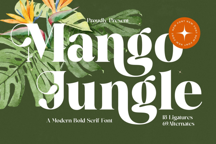 Mango Jungle Serif Font - Free Font