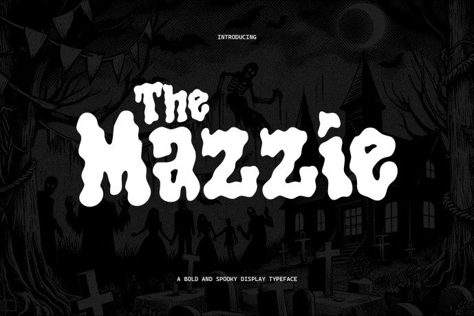 Mazzie Display Font - Free Font