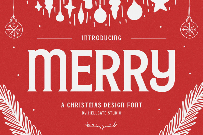 Merry Christmas Font - Free Font