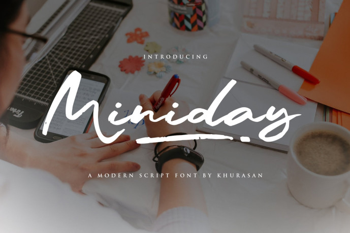 Miniday Handwritten Font - Free Font
