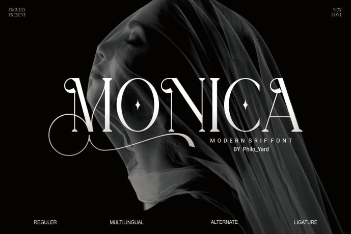 Monica - Modern Serif Font - Free Font