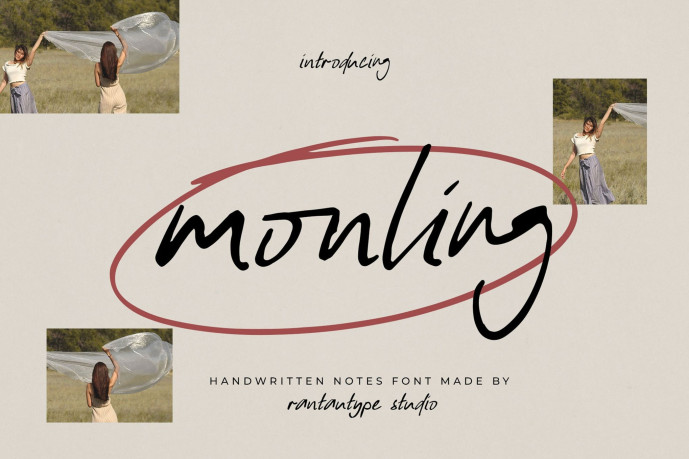 Monling Handwritten Notes Font - Free Font