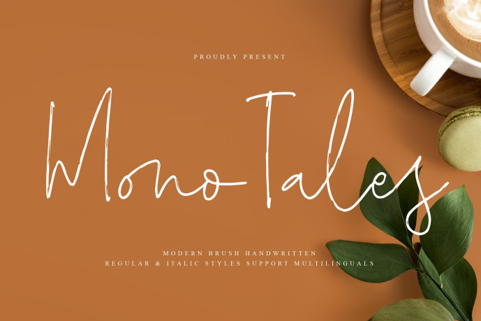 Mono Tales Handwritten Font - Free Font