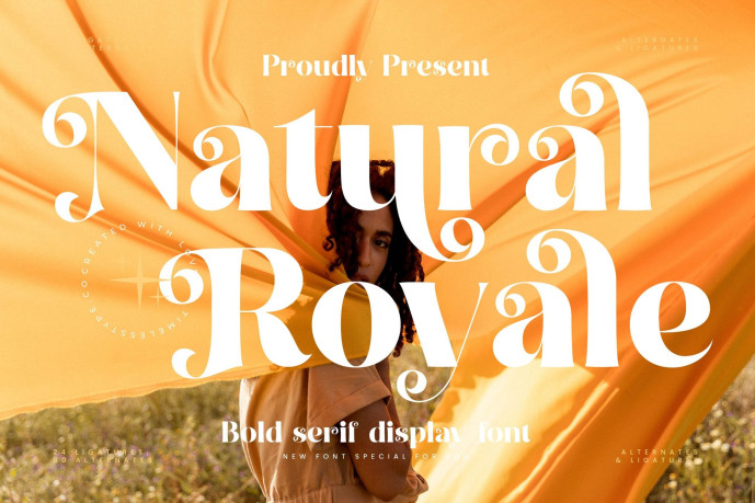 Natural Royale - Bold Serif Font - Free Font