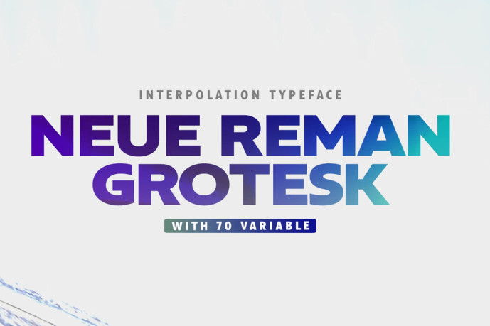 Neue Reman Grotesk Display Font - Free Font