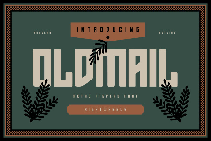Oldmail - Vintage Font - Free Font