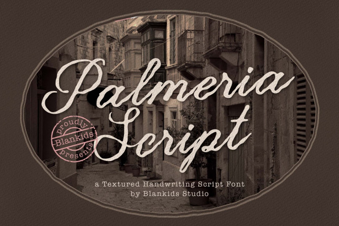 Palmeria Script Handwritten Font - Free Font