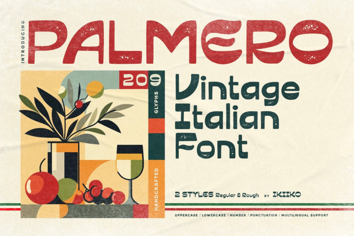 Palmero - Vintage Italian Font - Free Font