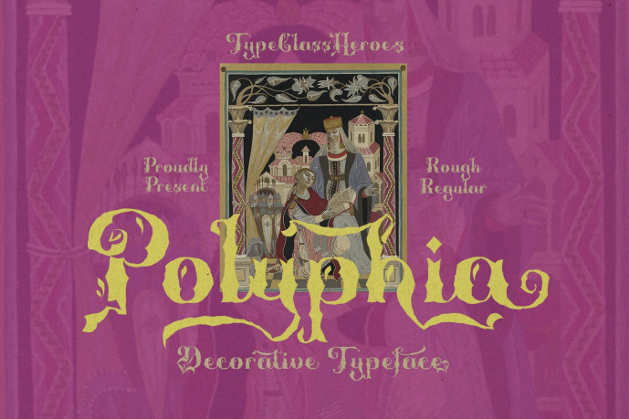 Polyphia Decorative Font - Free Font