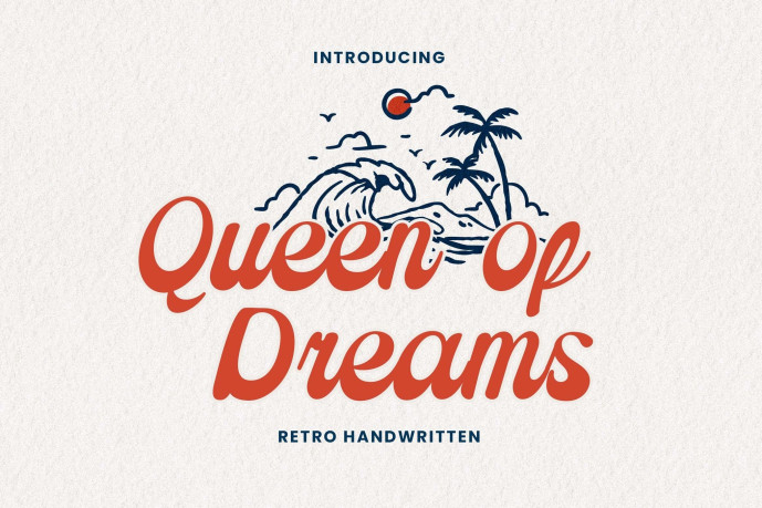 Queen of Dreams Handwritten Font - Free Font