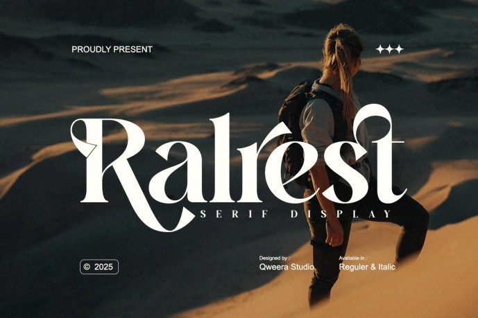 Ralrest - Modern Serif Font - Free Font