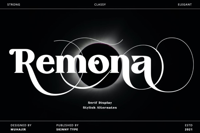 Remona Serif Font - Free Font