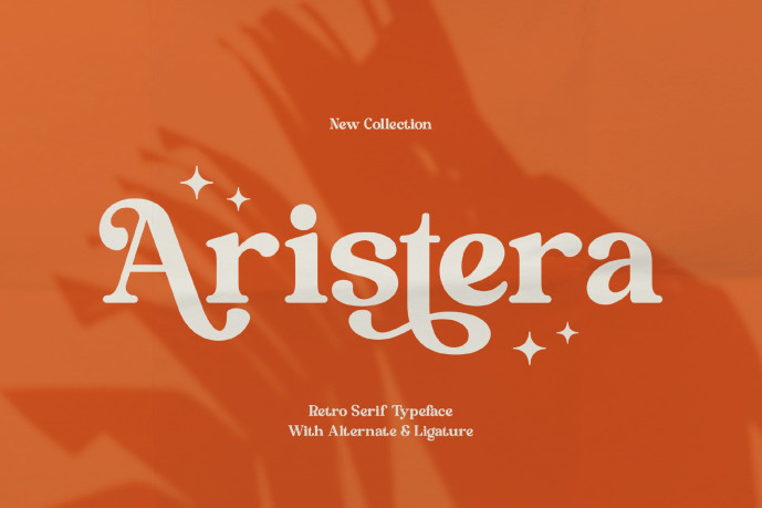 Aristera Retro Serif Font - Free Font