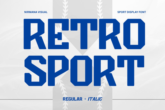 Retro Sport - Athletic Font - Free Font