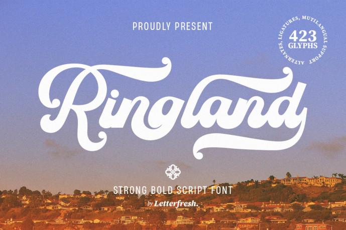Ringland Script Font - Free Font