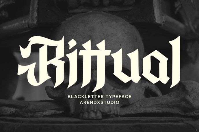 Rittual - Blackletter Typeface - Free Font