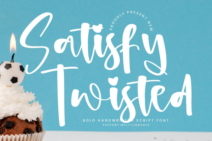 Satisfy Twisted Handwritten Font - Free Font