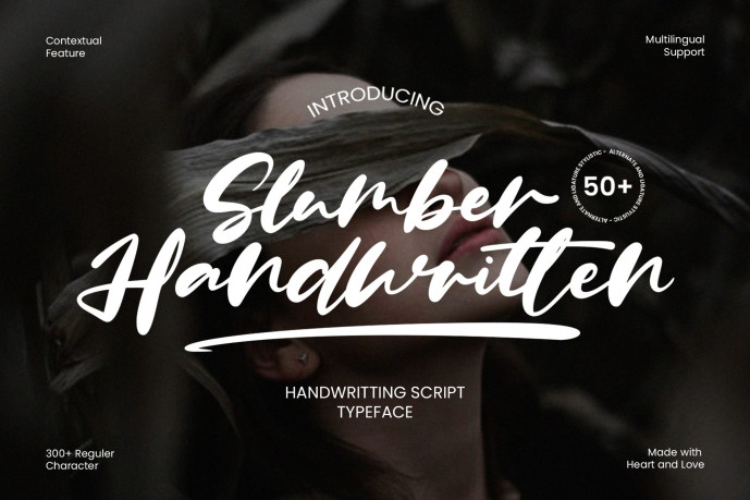 Slumber - Handwriting Font - Free Font