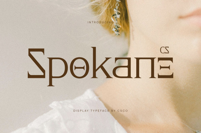 Spokane – Ancient Greek Font - Free Font