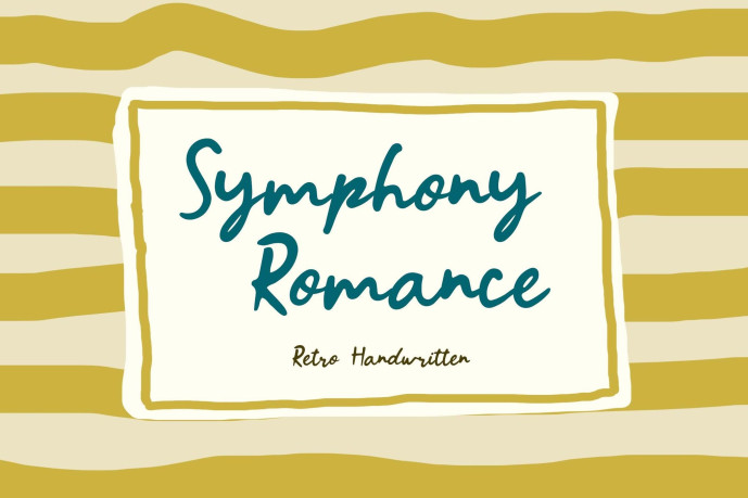 Symphony Romance Font - Free Font