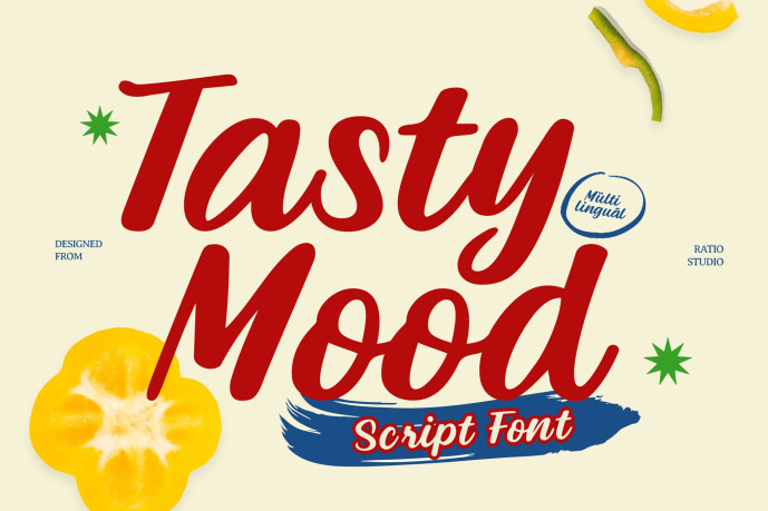 Tasty Mood Food Script Font - Free Font