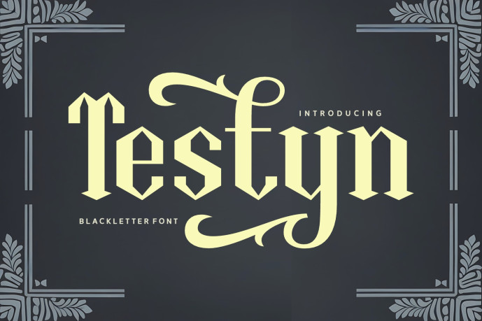 Testyn Display Font - Free Font