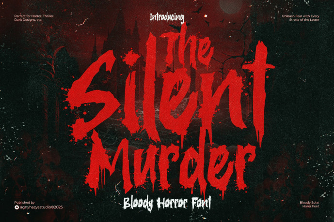 The Silent Murder Font - Free Font