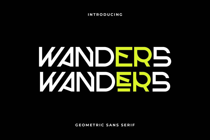 Wanders Display Font - Free Font