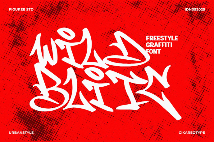 Wild Blitc - Freestyle Graffiti Font - Free Font