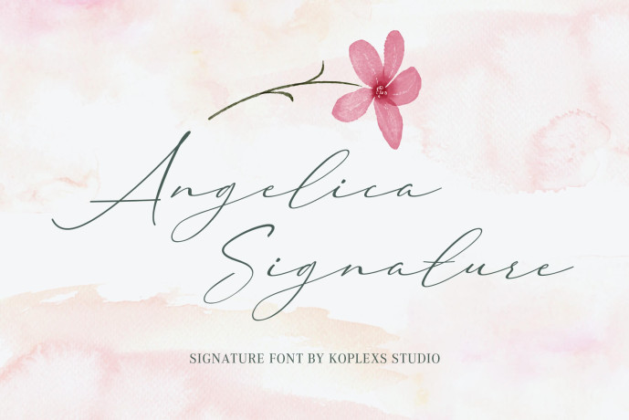 Angelica Signature Font - Free Font