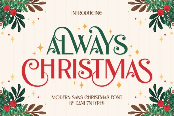 Always Christmas Font - Free Font