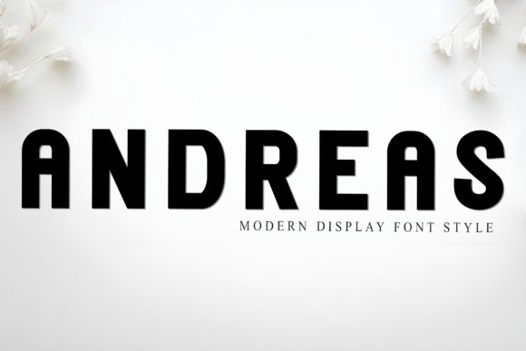 Andreas Typeface - Free Font